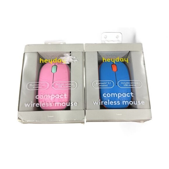 heyday | Other | Heyday Compact Wireless Mouse Candy Pink Bright Blue ...